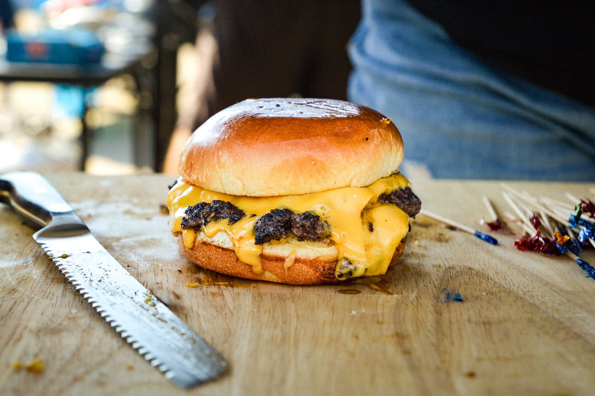 Oathie's Mighty Fine Burger Punchout | Solemn Oath Brewery